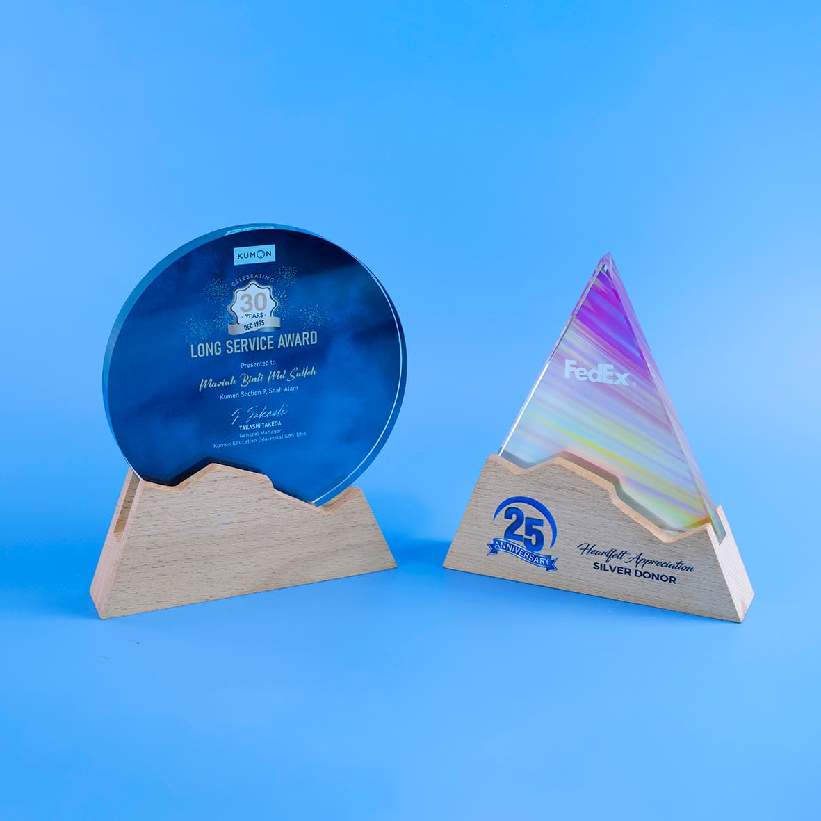 Crystal Plaque | D5338 & D5339 – D One Crystal